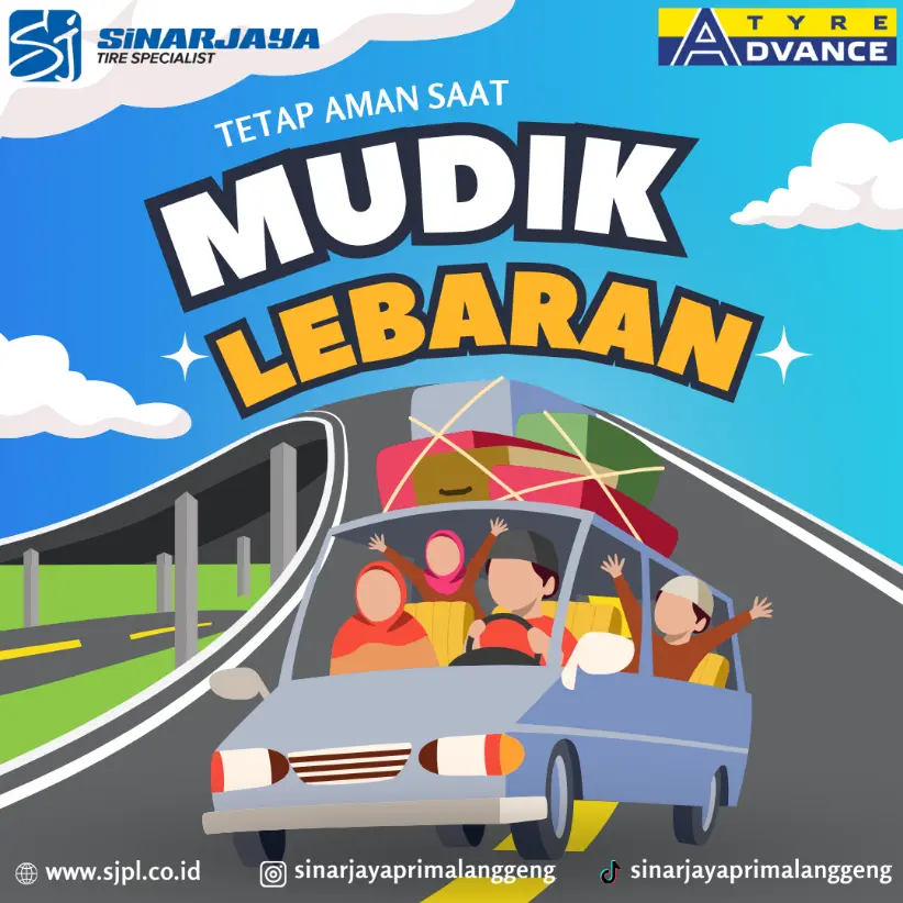 10 Tips Berkendara Aman Mudik Lebaran - Advance Tyres Indonesia